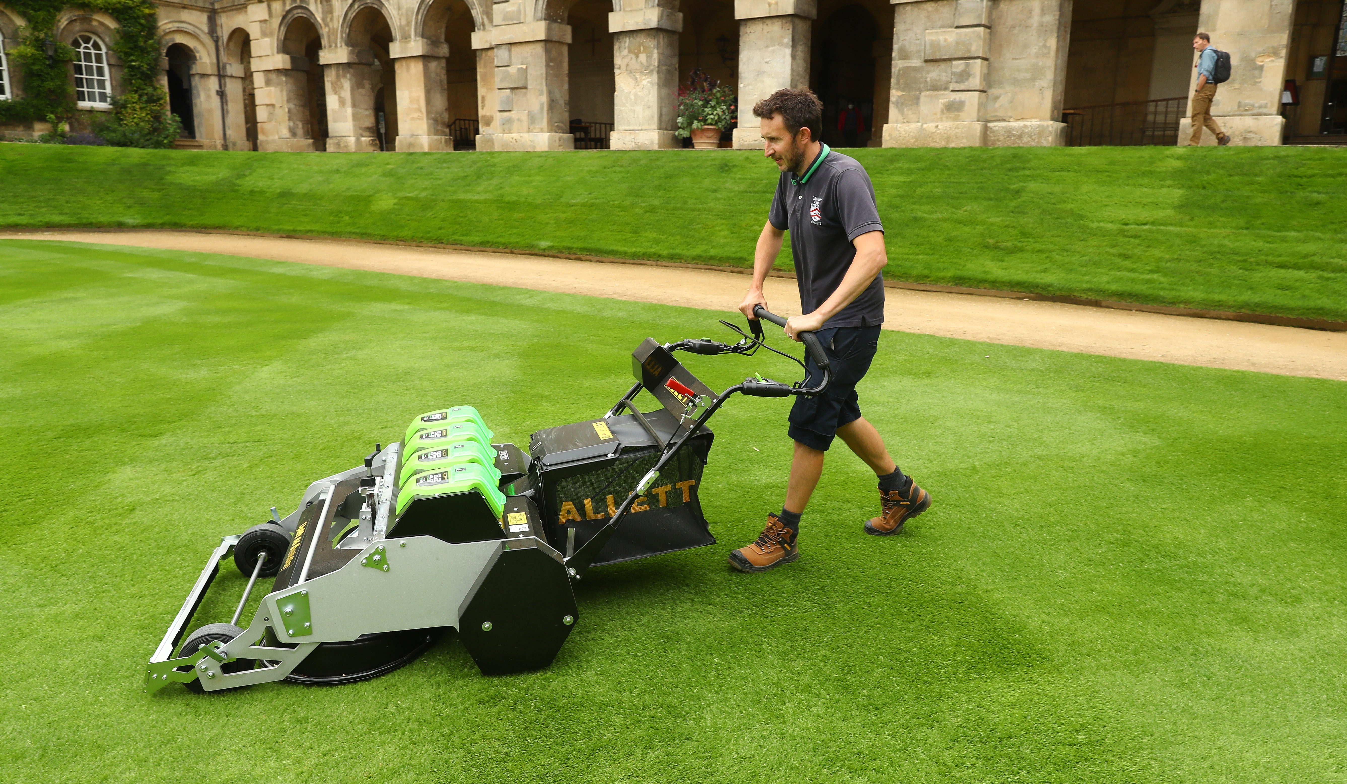 Worcester College Add Uplift86E Rotary Mower to Their Fleet of Battery ...