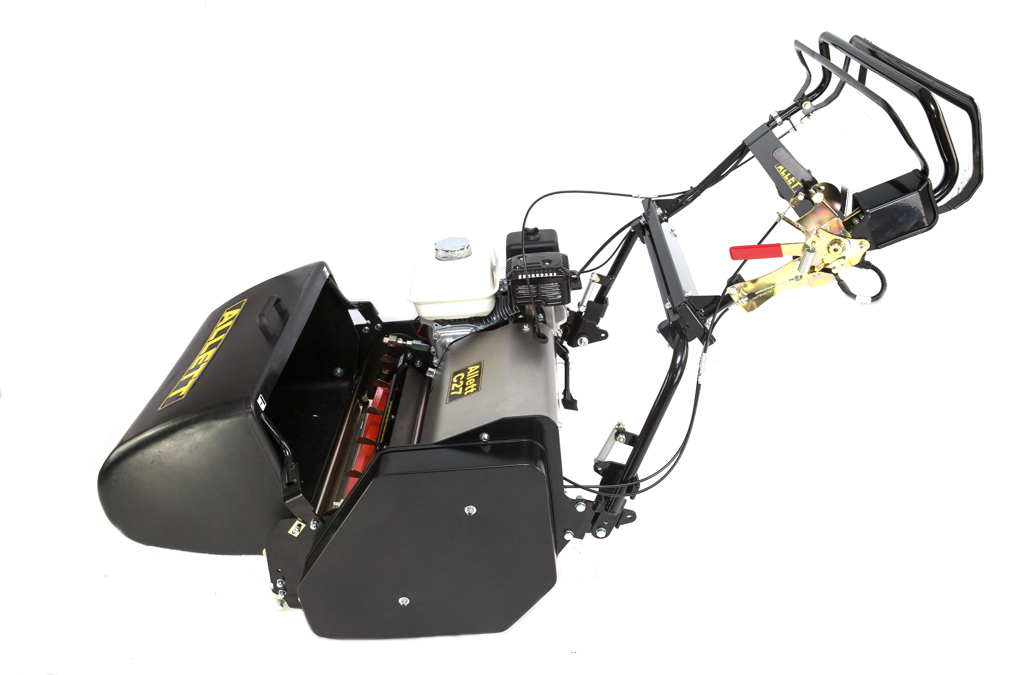 Allett C27 Cylinder Mower (Power-unit with Grassbox) – ALLETT Australia