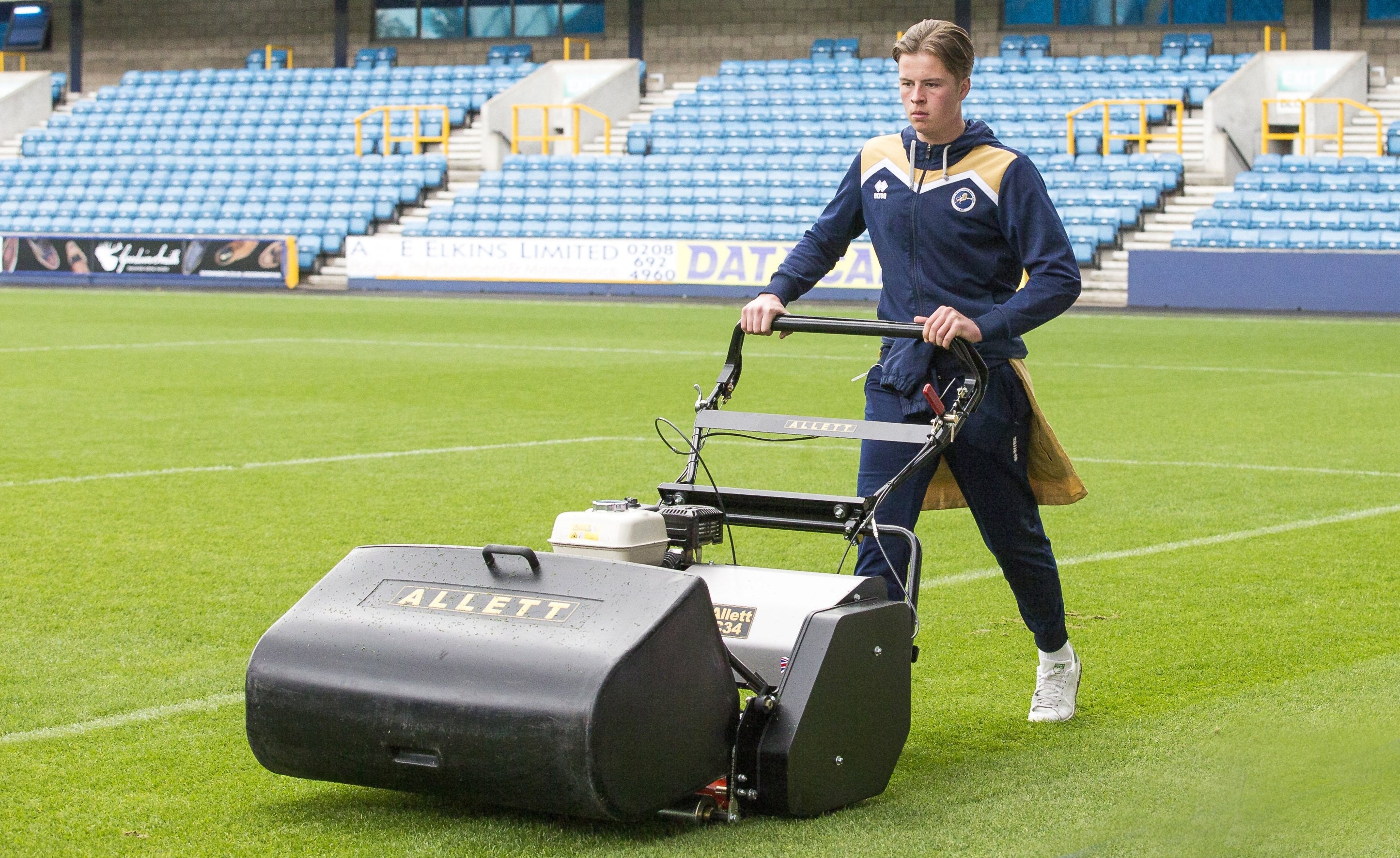 Allett C34 Cylinder Mower (Power-unit with Grassbox) – ALLETT Australia